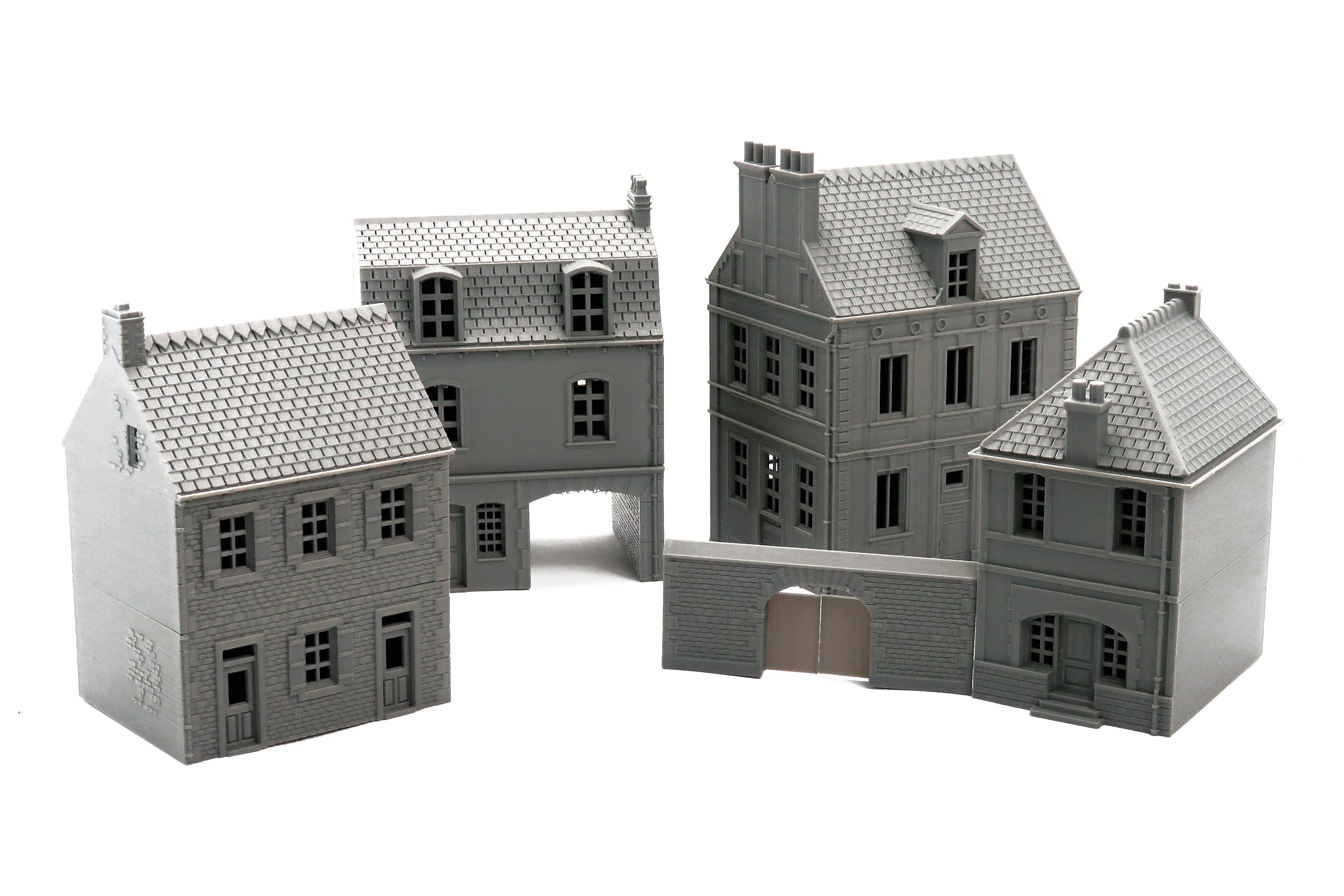 Normandy Row Houses Vol.4 - Wargaming French Terrain WW2 by Patrick ...
