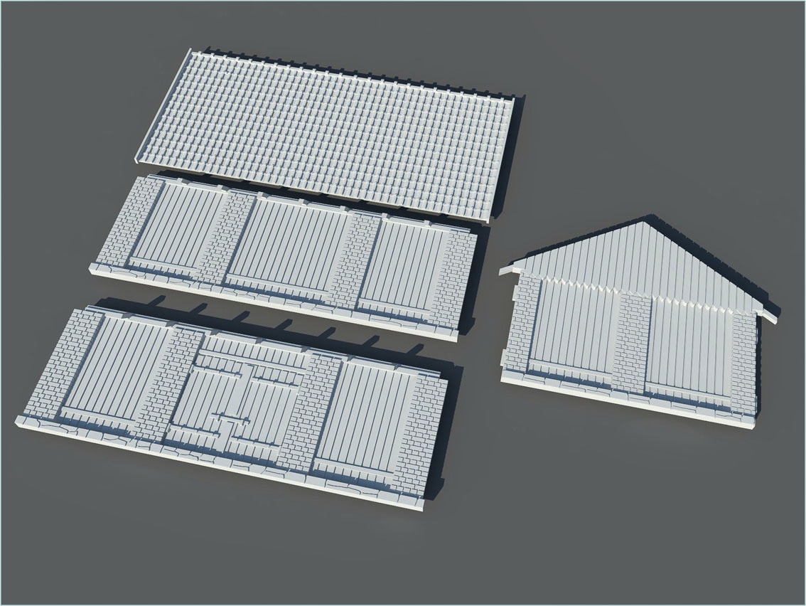 Barn by Pietia Models - Wargaming3D