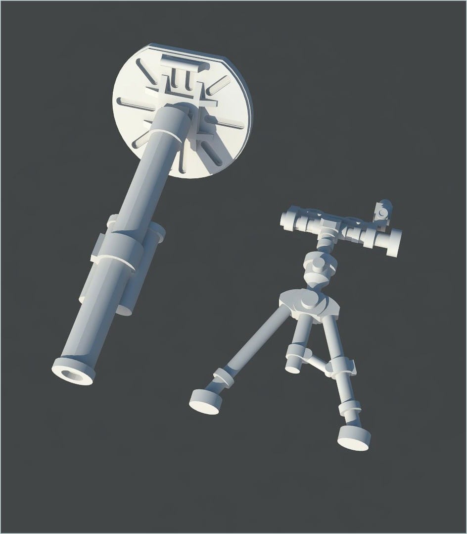 M-37 Soviet 82 mm mortar by Pietia Models - Wargaming3D