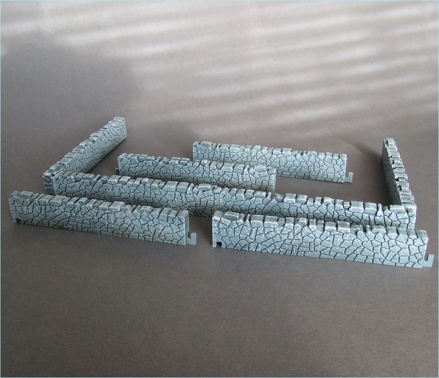 Modular stone wall by Pietia Models - Wargaming3D