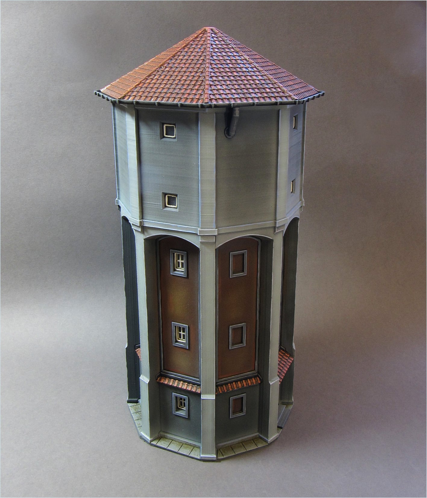 Water tower by Pietia Models - MiniHoarder