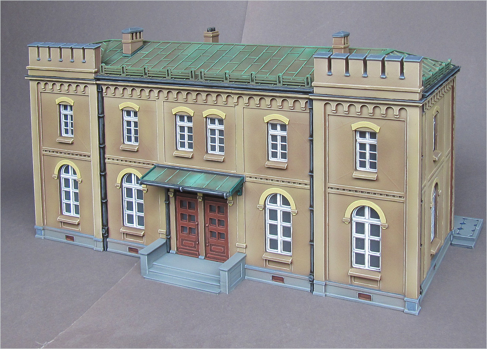 Train station by Pietia Models - Wargaming3D