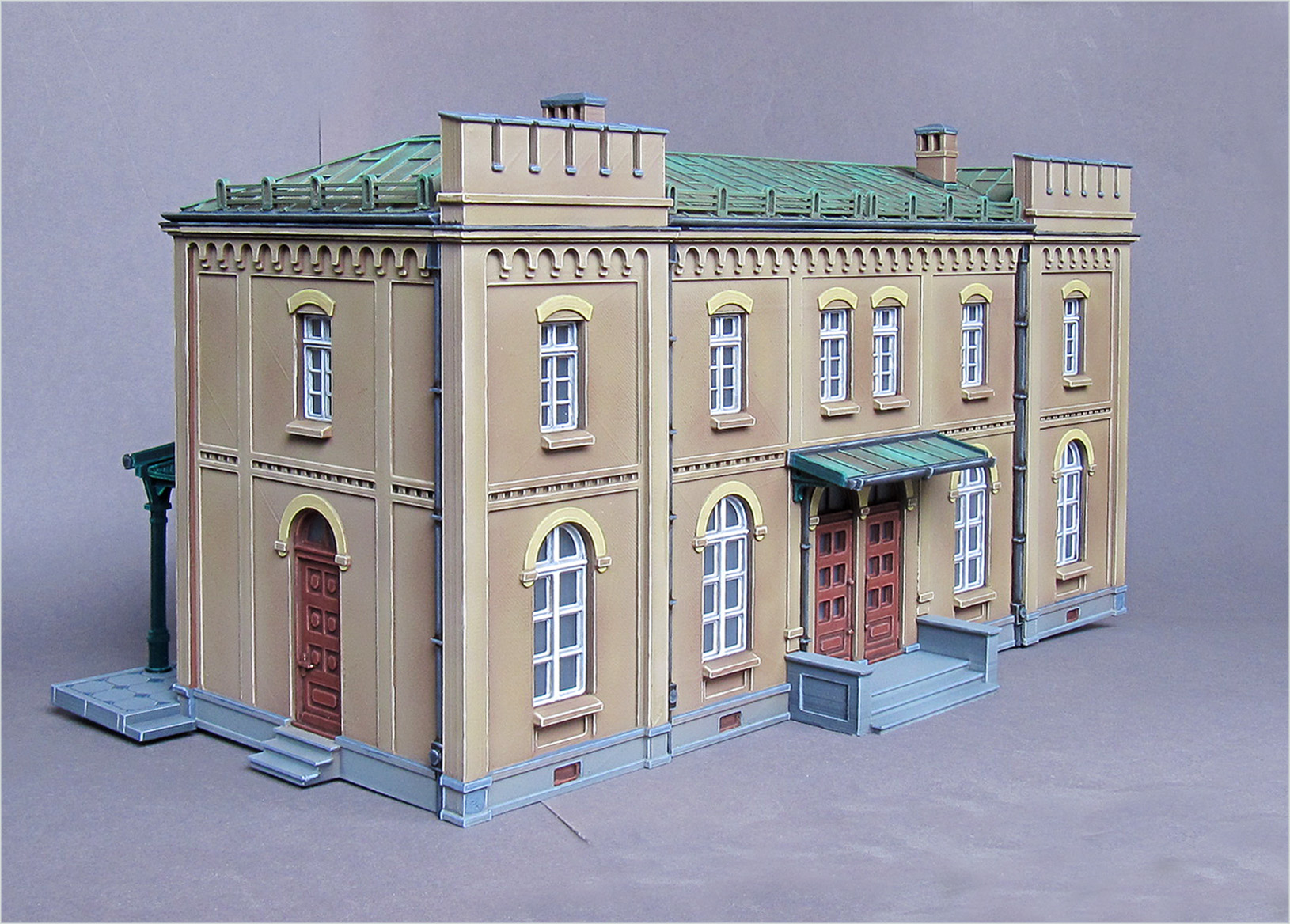Train station by Pietia Models - Wargaming3D