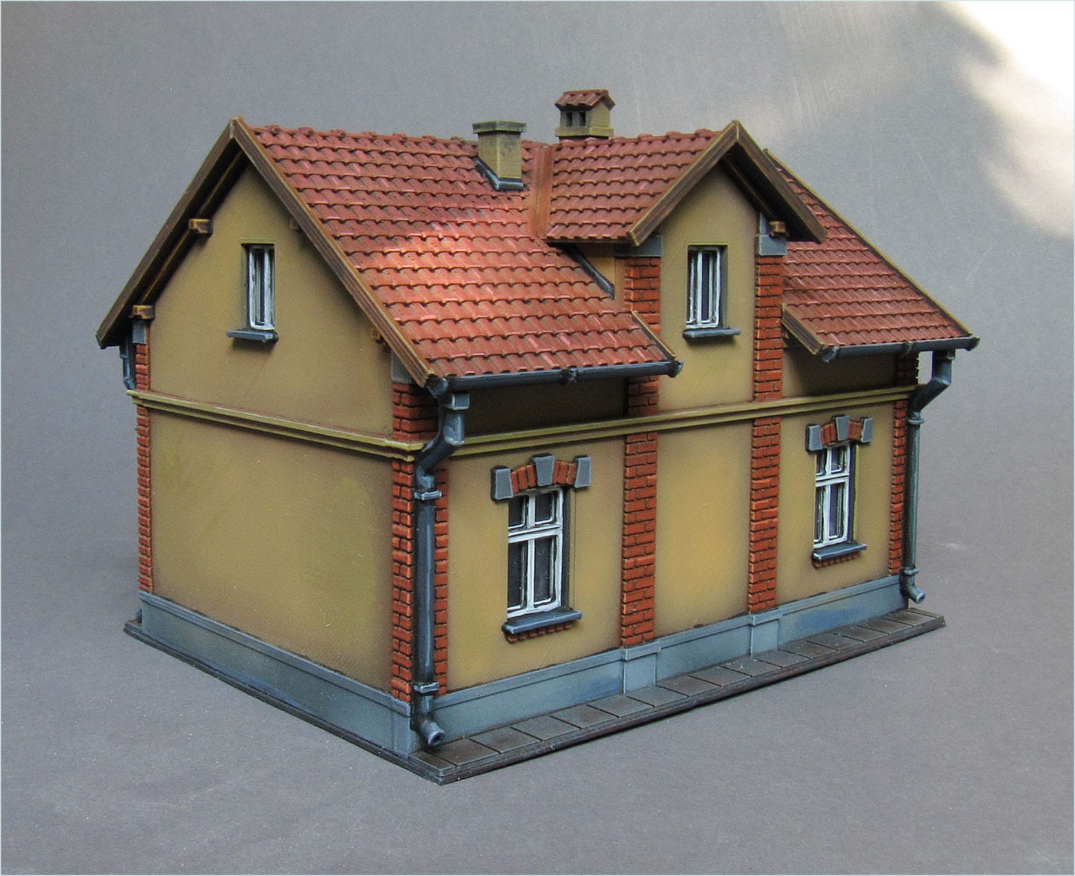 Railwayman's house by Pietia Models - Wargaming3D
