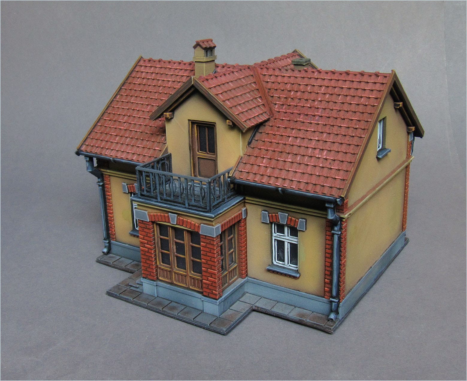 Railwayman's house by Pietia Models - Wargaming3D