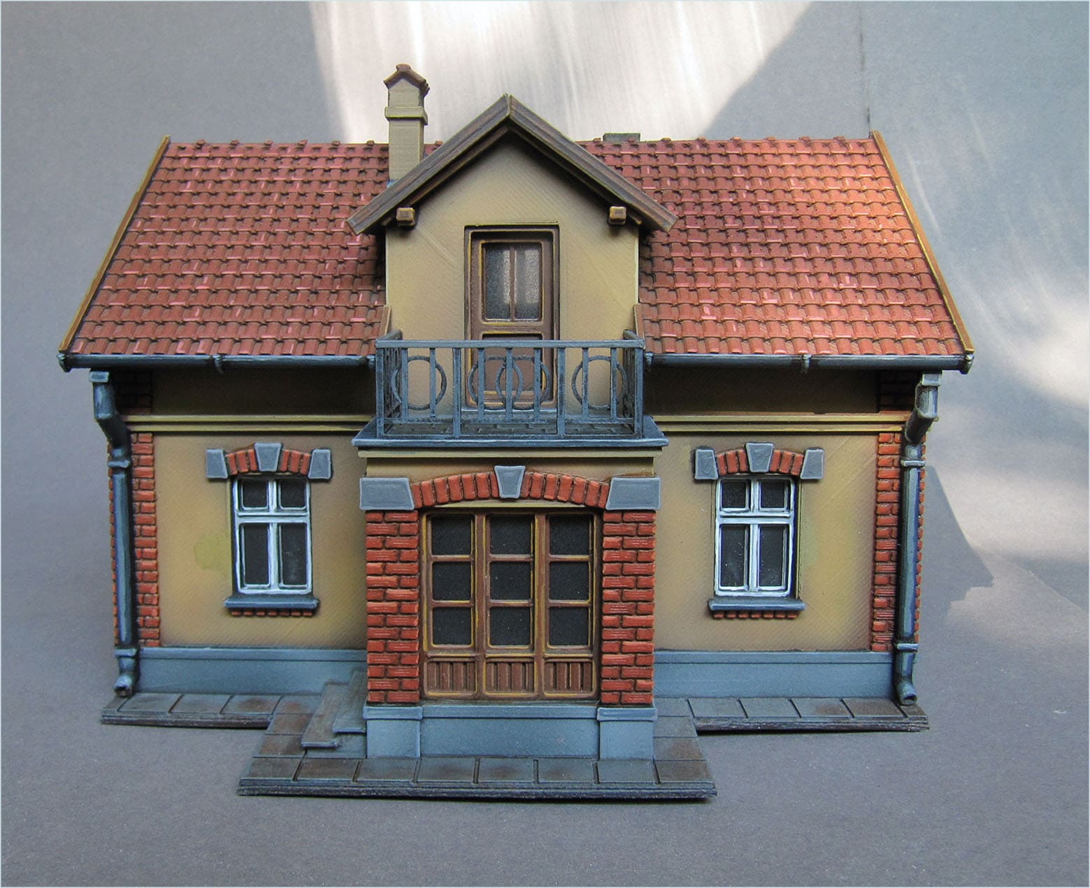 Railwayman's house by Pietia Models - Wargaming3D