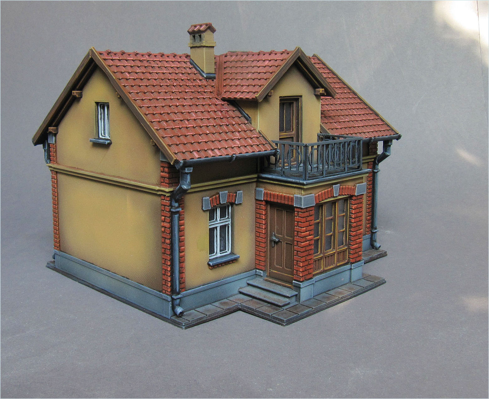 Railwayman's house by Pietia Models - Wargaming3D