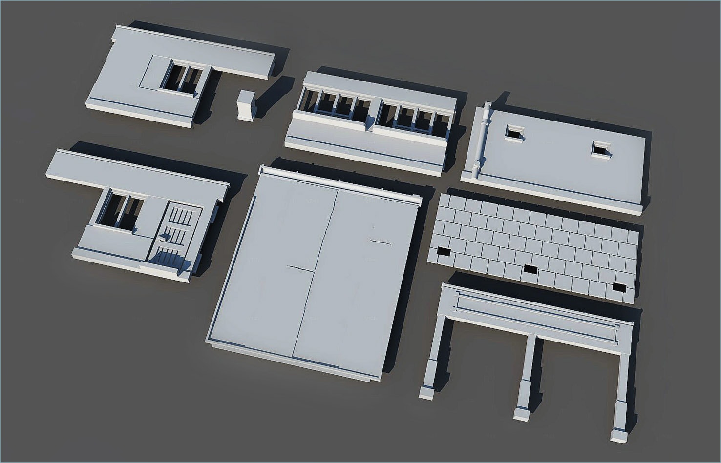 Gatehouse by Pietia Models - Wargaming3D