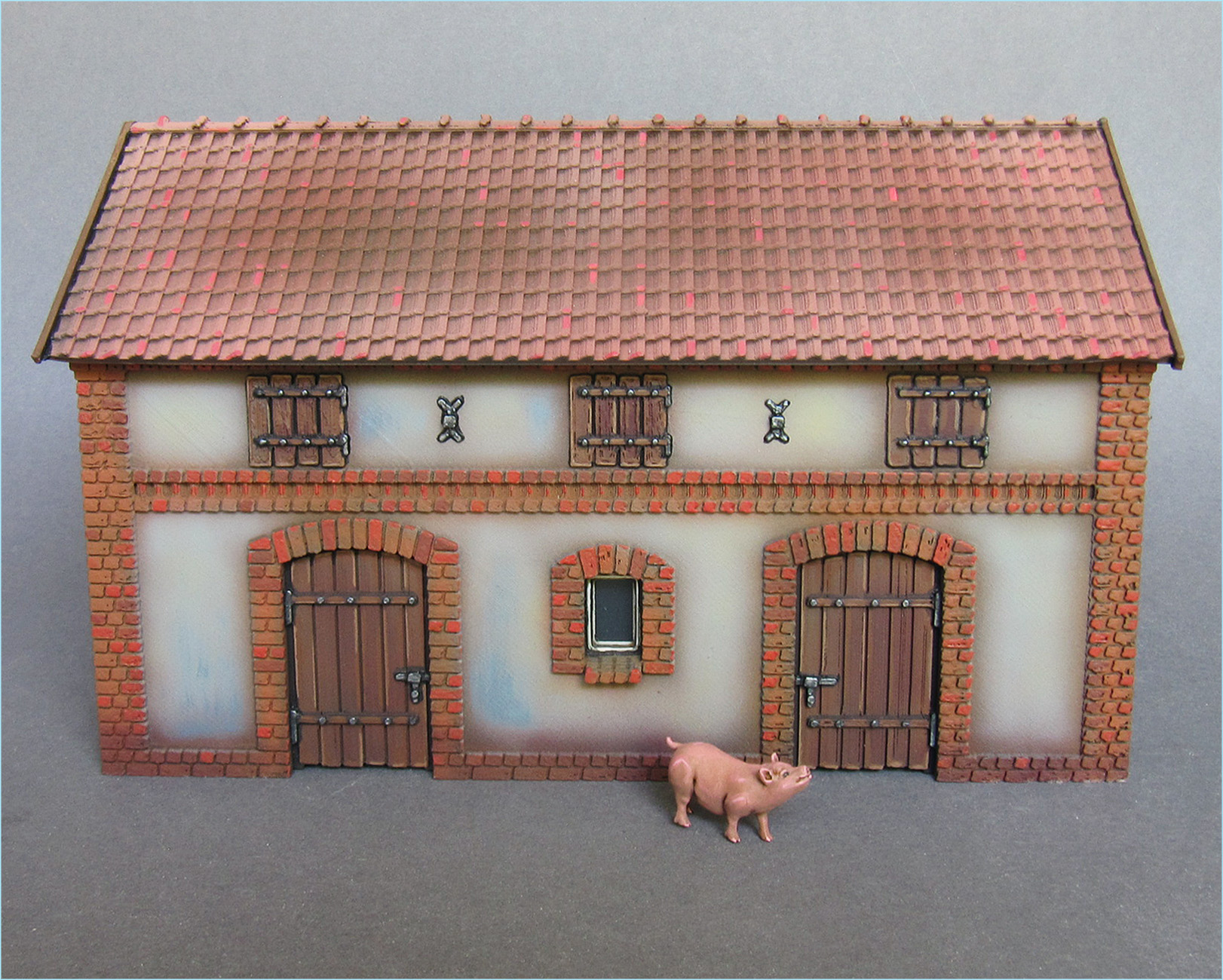 Livestock building by Pietia Models - Wargaming3D