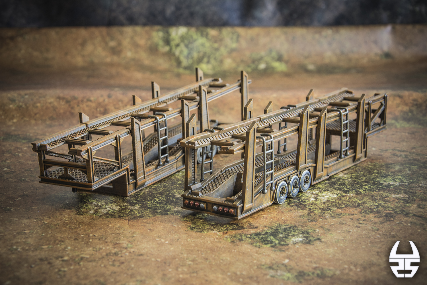 Trailer car carrier - Fuel World by U25 - MiniHoarder