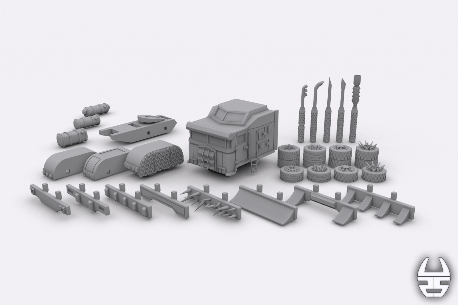 Semi truck - Fuel World by U25 - MiniHoarder