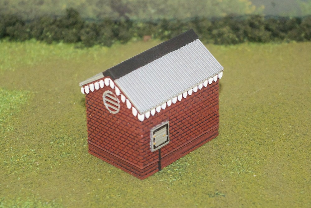1/35 Scale - Storage Shed - Brick Set by Craig's Models cc - Wargaming3D