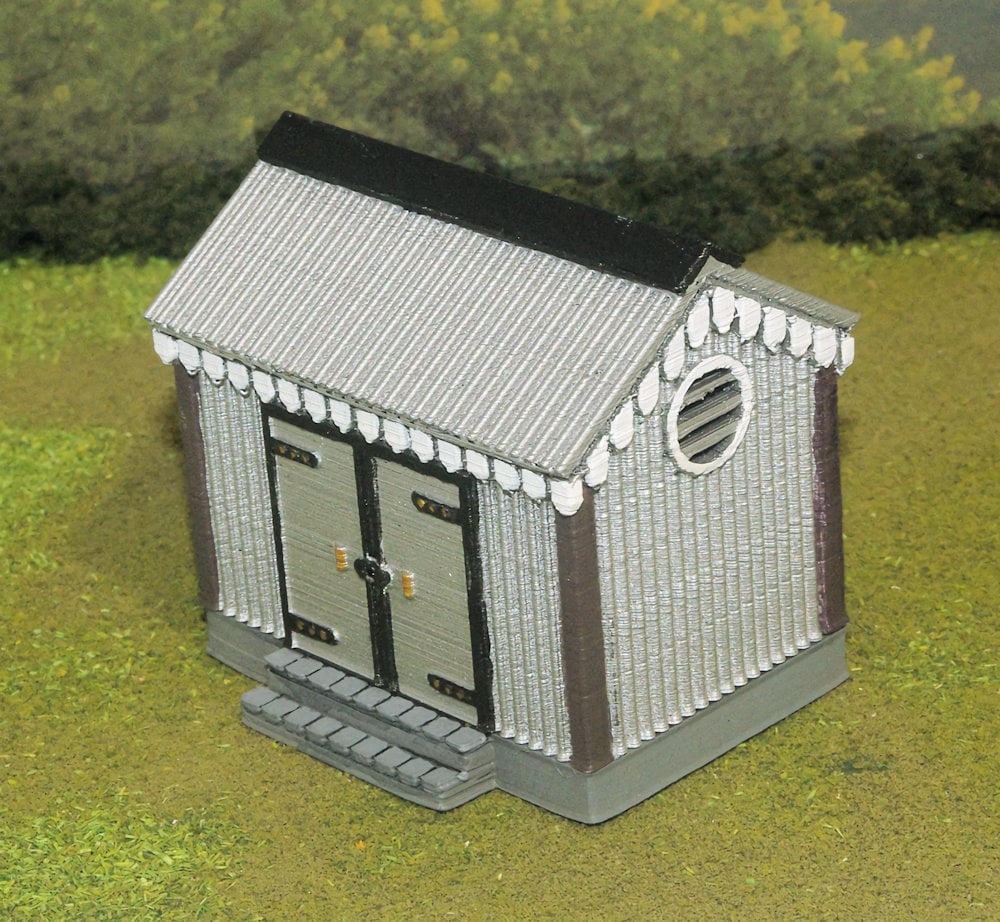 1/35 Scale - Storage Shed - Corrugated Iron by Craig's Models cc ...