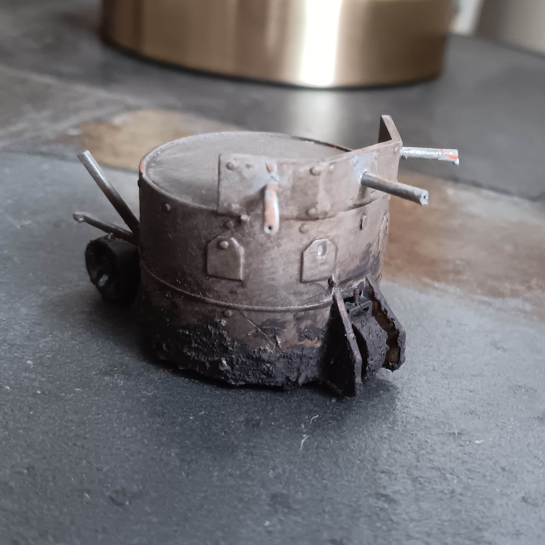 Partizanski Tenk - Yugoslav Partisan Improvised 'Tank' by Panzer of the ...