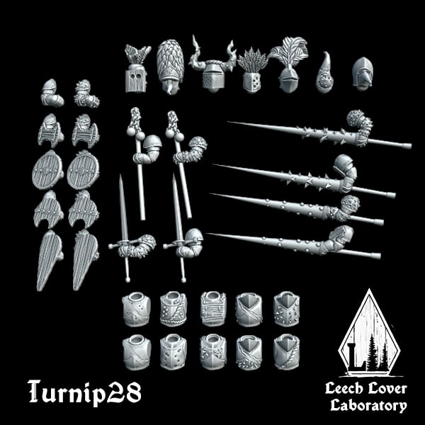 Modular bastard knights for Turnip28 by Leech Lover Laboratory ...