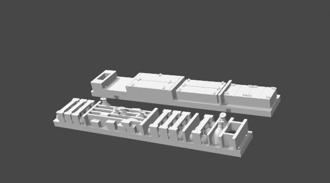 French Napoleonic Ammunition Caisson by Compagnie d'Elite - Wargaming3D