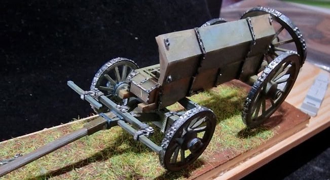 French Napoleonic Ammunition Caisson by Compagnie d'Elite - Wargaming3D