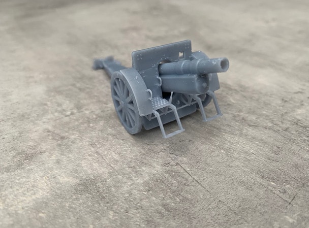 Canon SKODA LeFH 100 14-18 by Iris-3D - Wargaming3D