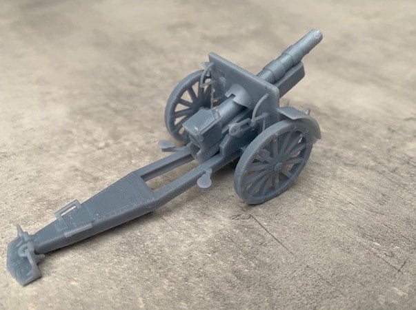 Canon SKODA LeFH 100 14-18 by Iris-3D - Wargaming3D