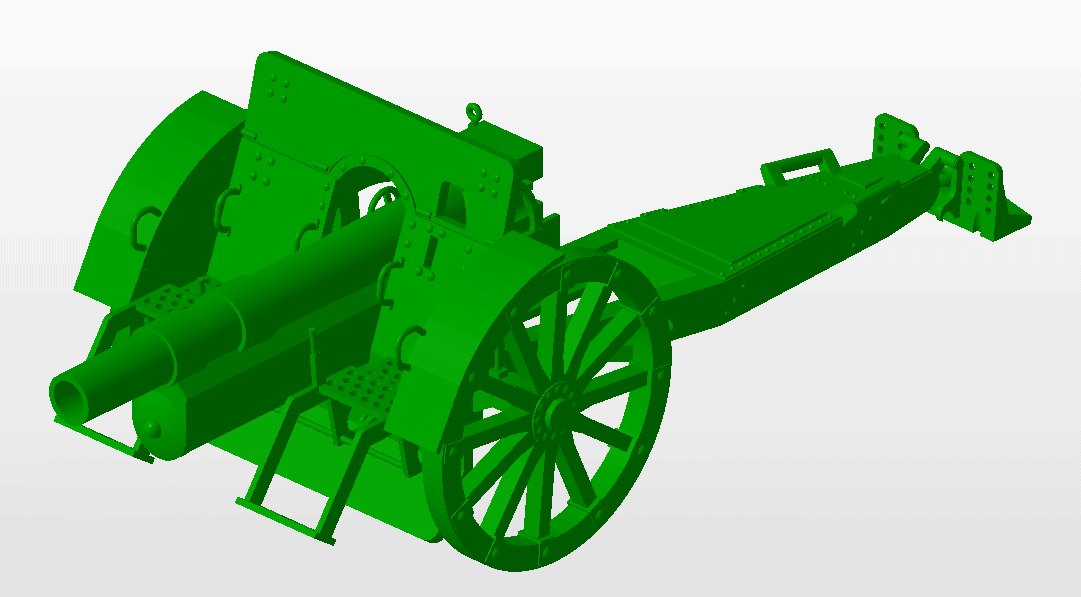 Canon SKODA LeFH 100 14-18 by Iris-3D - Wargaming3D