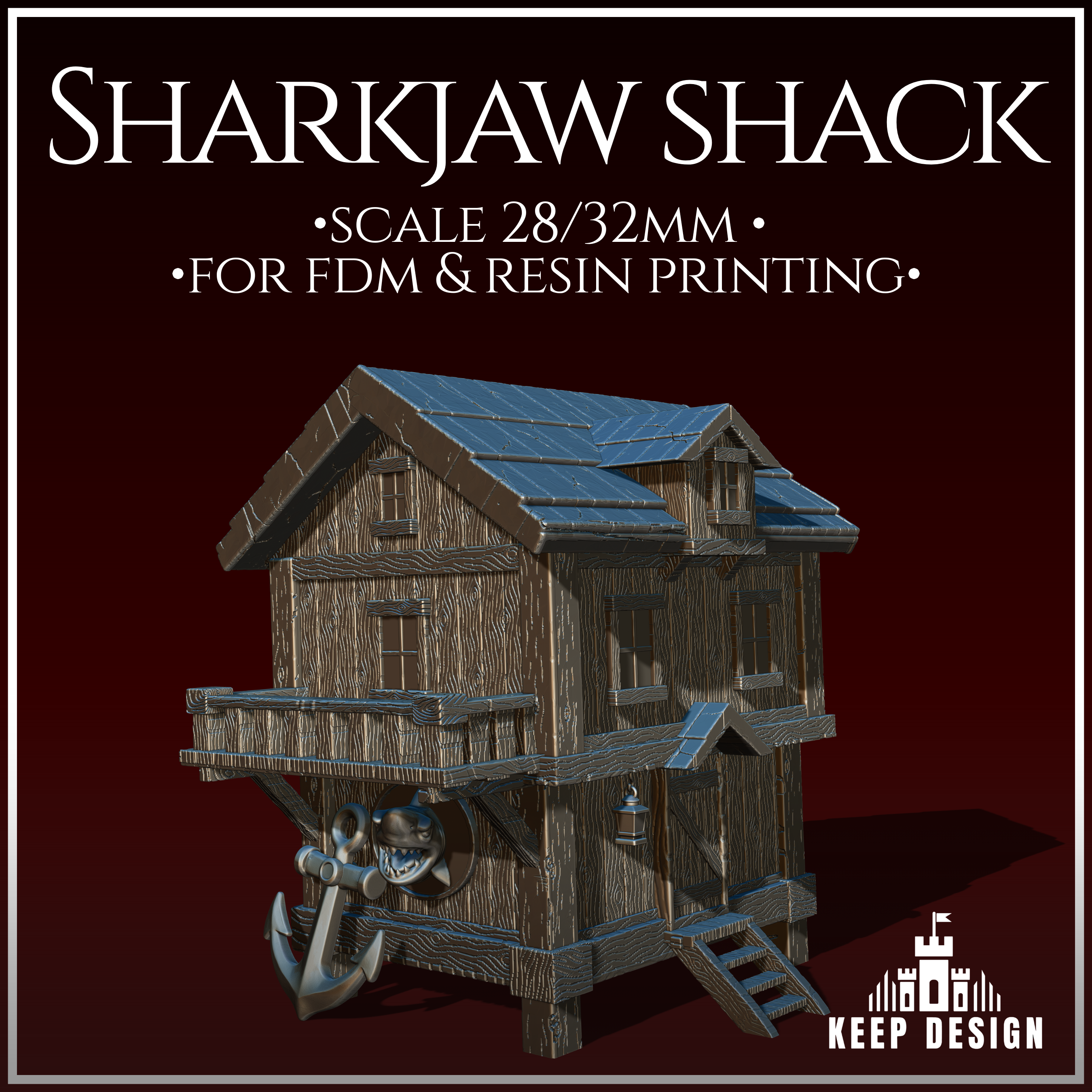 Sharkjaw Shack by Keep Design - MiniHoarder