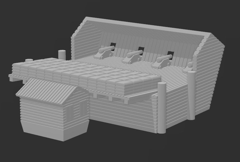 Charleston Floating Battery by East Coast Ironclads - Wargaming3D