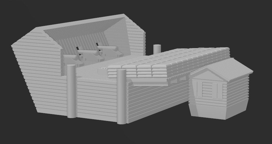 Charleston Floating Battery by East Coast Ironclads - Wargaming3D