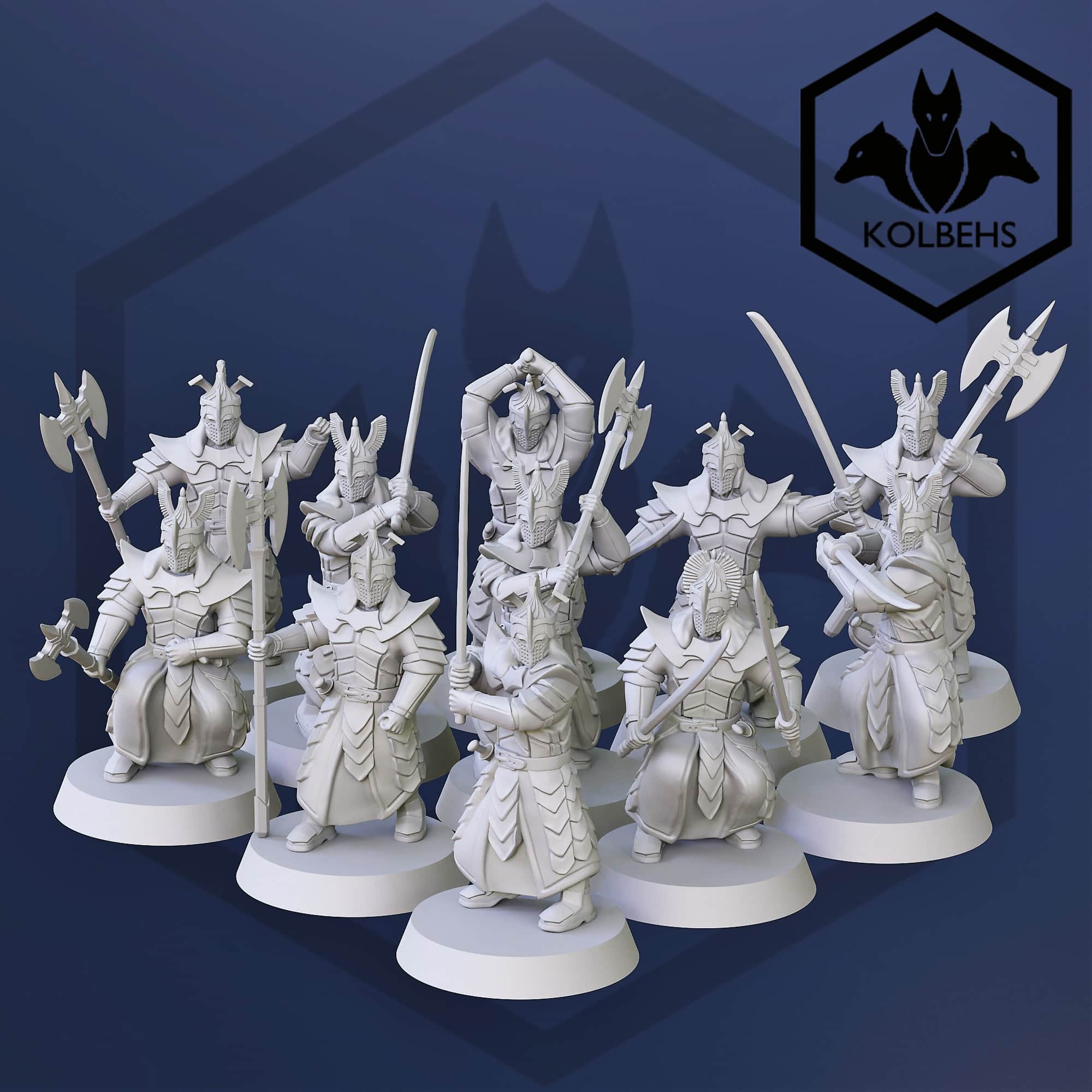 Eastern Drake Knights (Modular) by Kolbehs Painting and Design ...