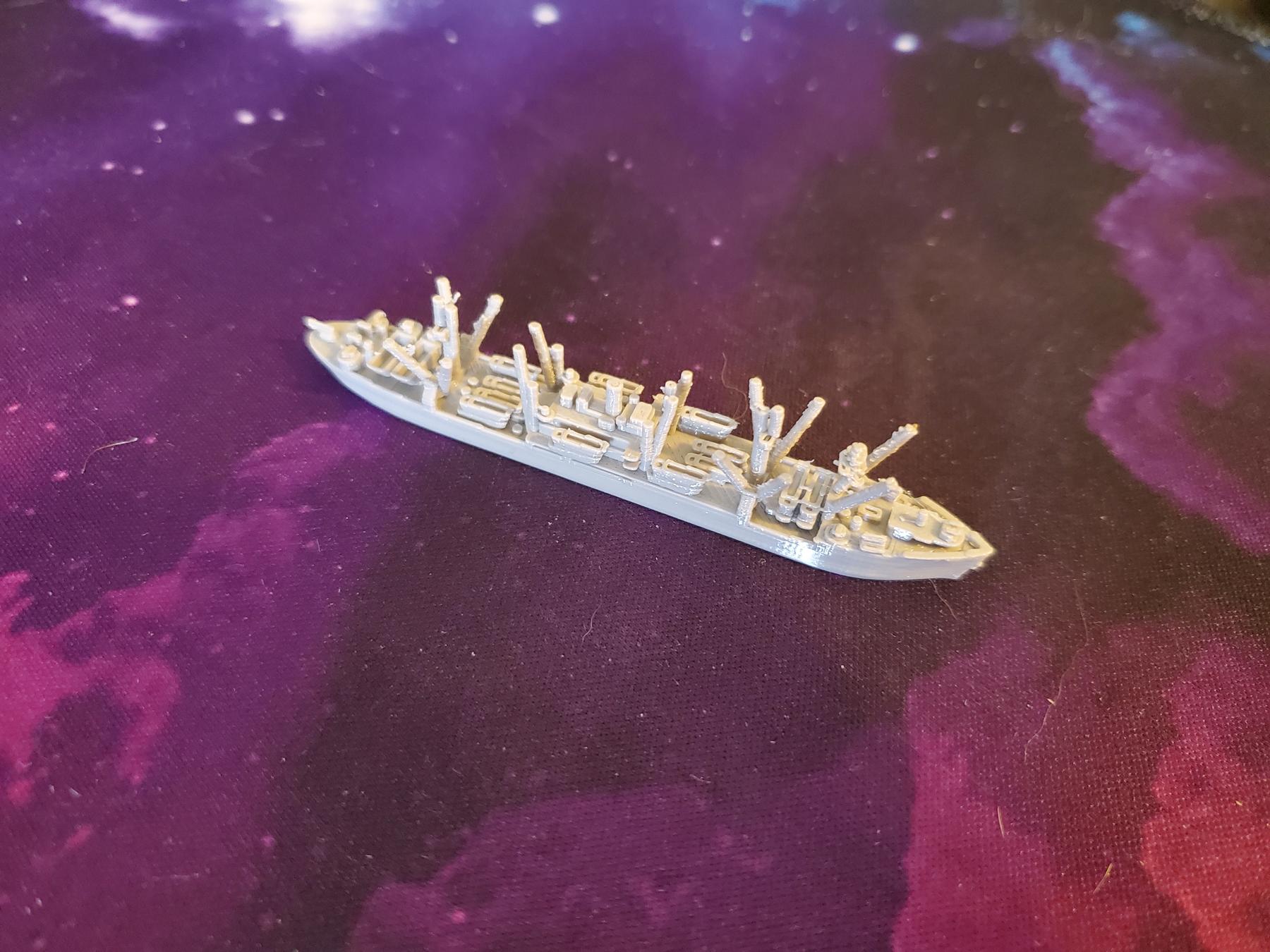 US Haskell-Class Attack Transport by Ghukek's Miniatures - Wargaming3D