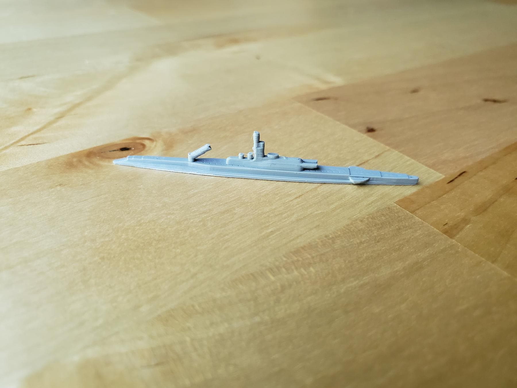 French Submarine Surcouf by Ghukek's Miniatures - Wargaming3D