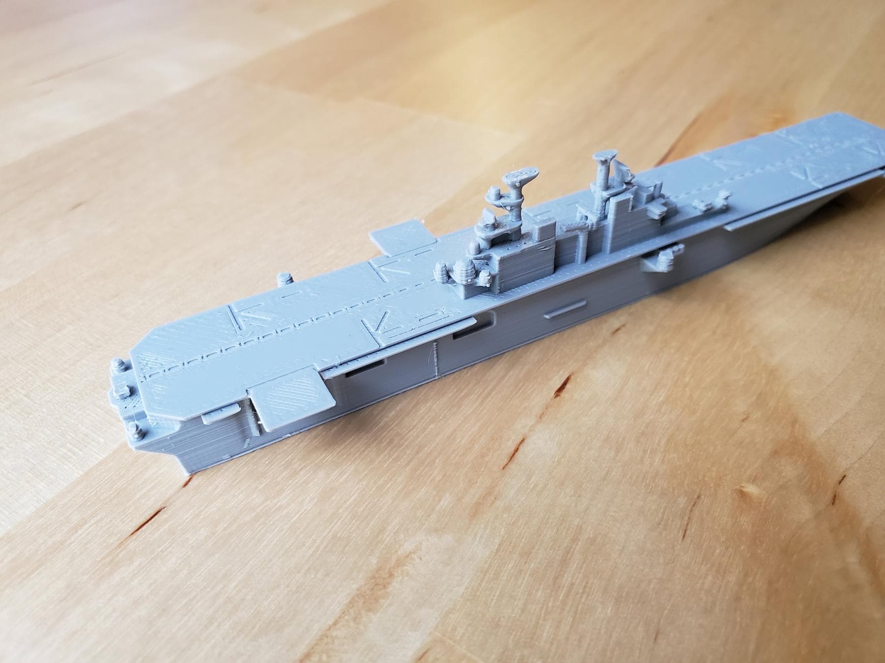 US Wasp-Class Helicopter Carrier by Ghukek's Miniatures - Wargaming3D