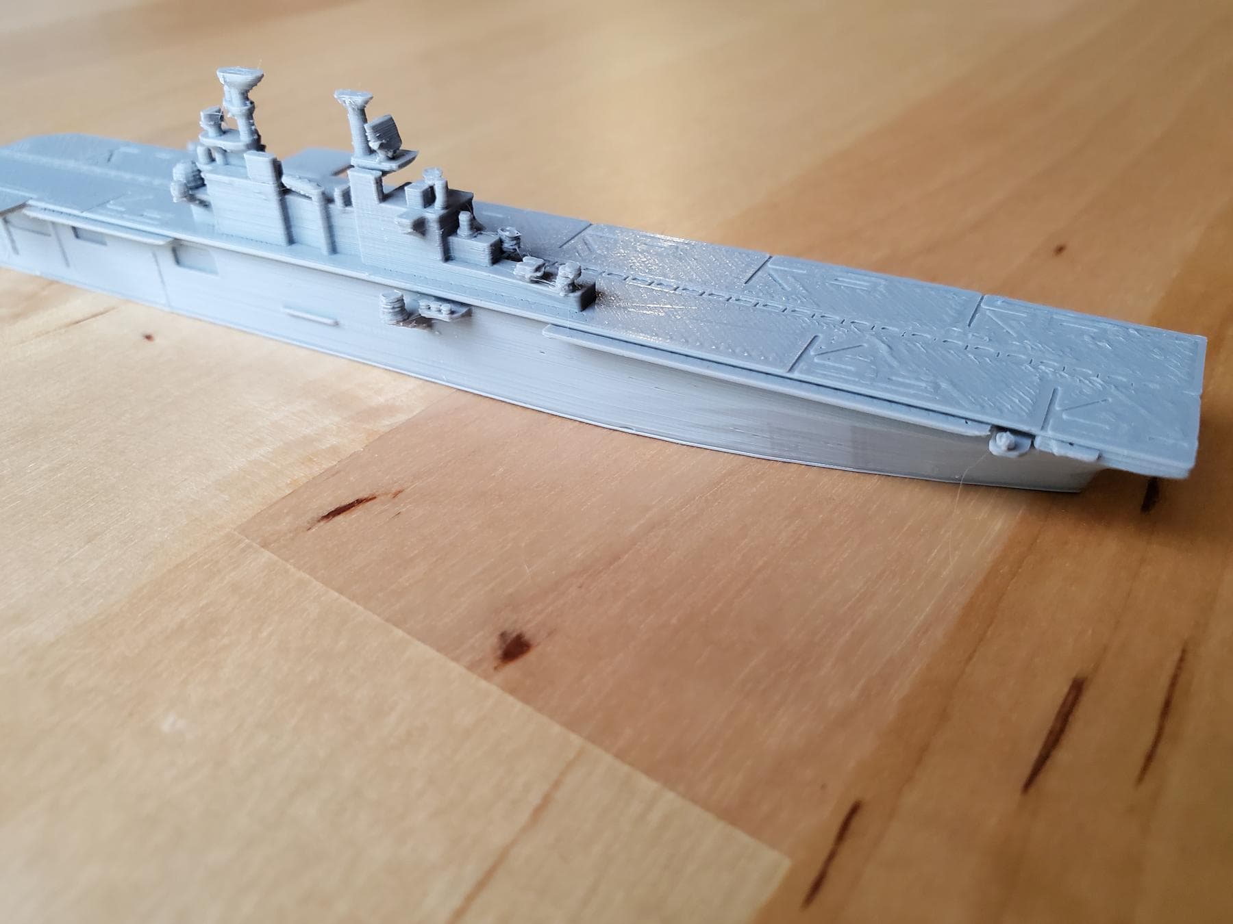 US Wasp-Class Helicopter Carrier by Ghukek's Miniatures - Wargaming3D