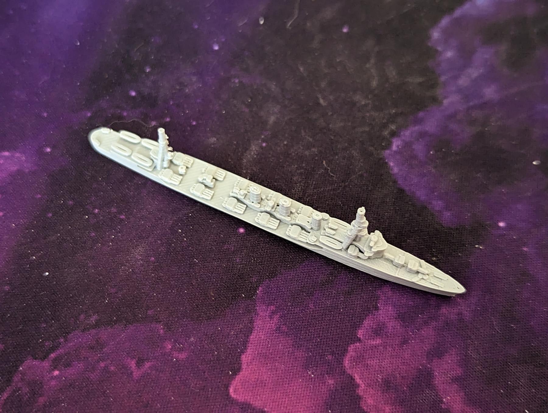 Japanese Kuma-Class Cruiser by Ghukek's Miniatures - Wargaming3D