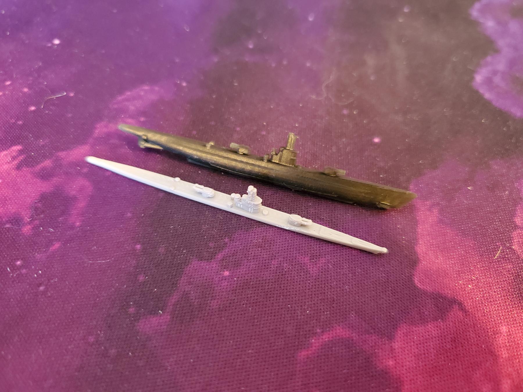 German Type XI-B Cruiser Submarine by Ghukek's Miniatures - Wargaming3D