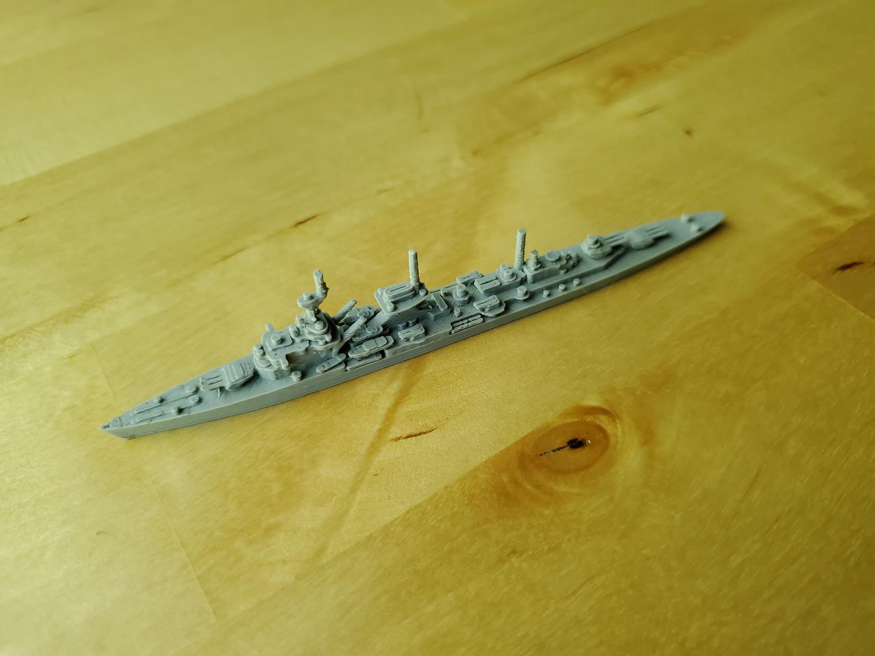 German Leipzig-Class Cruiser by Ghukek's Miniatures - Wargaming3D