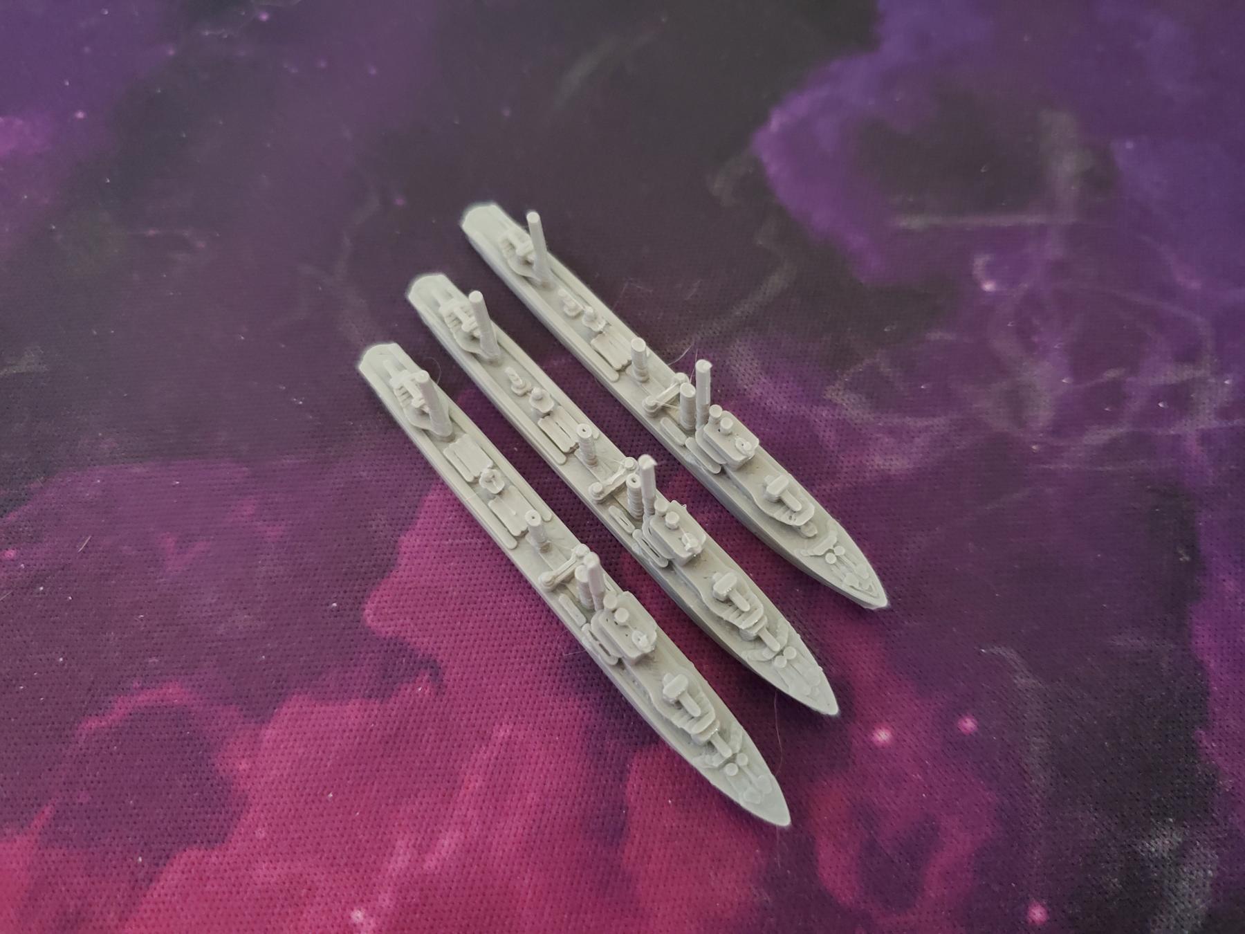 British E-Class Destroyer by Ghukek's Miniatures - Wargaming3D