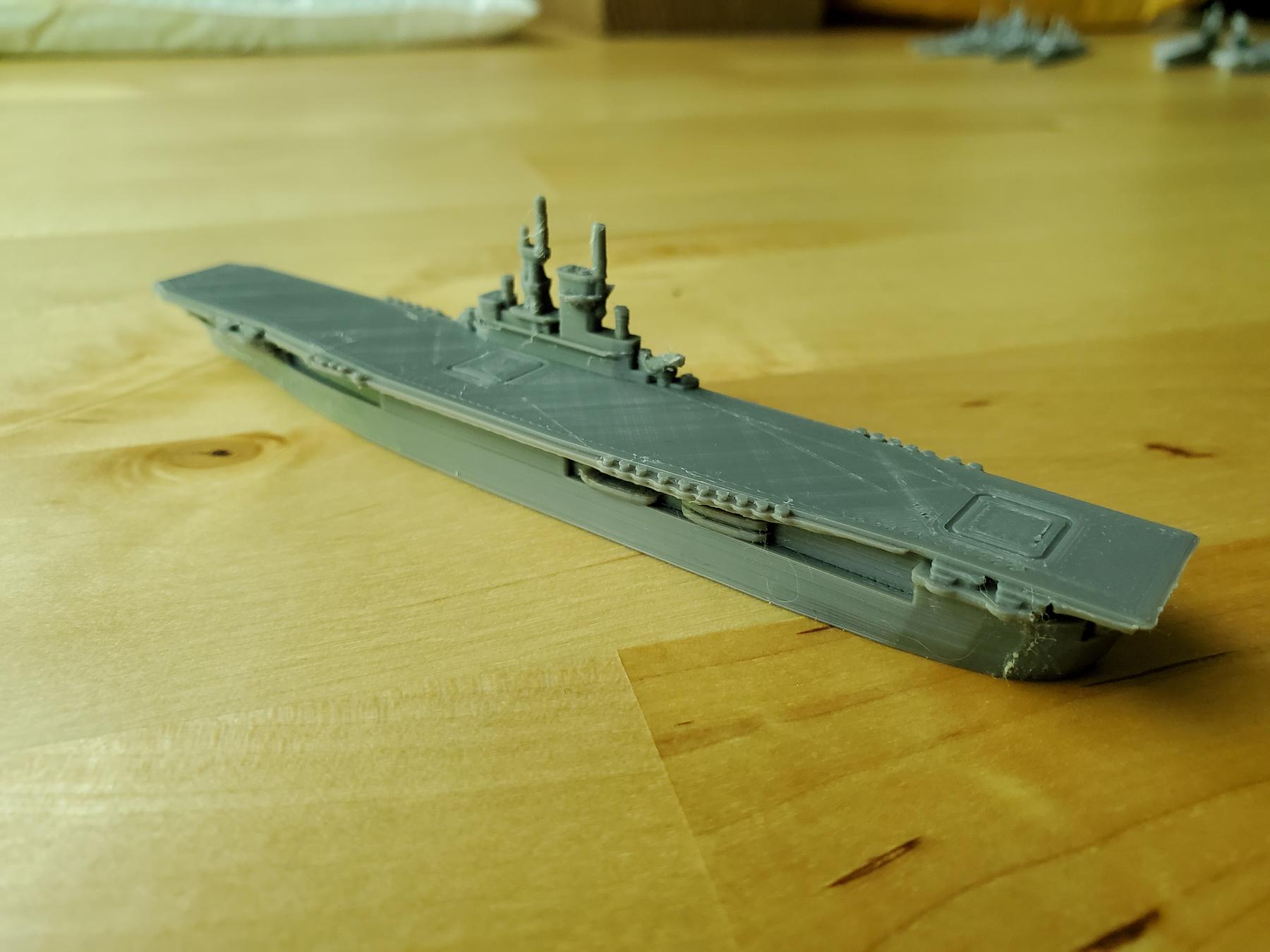 US Aircraft Carrier USS Wasp by Ghukek's Miniatures - Wargaming3D
