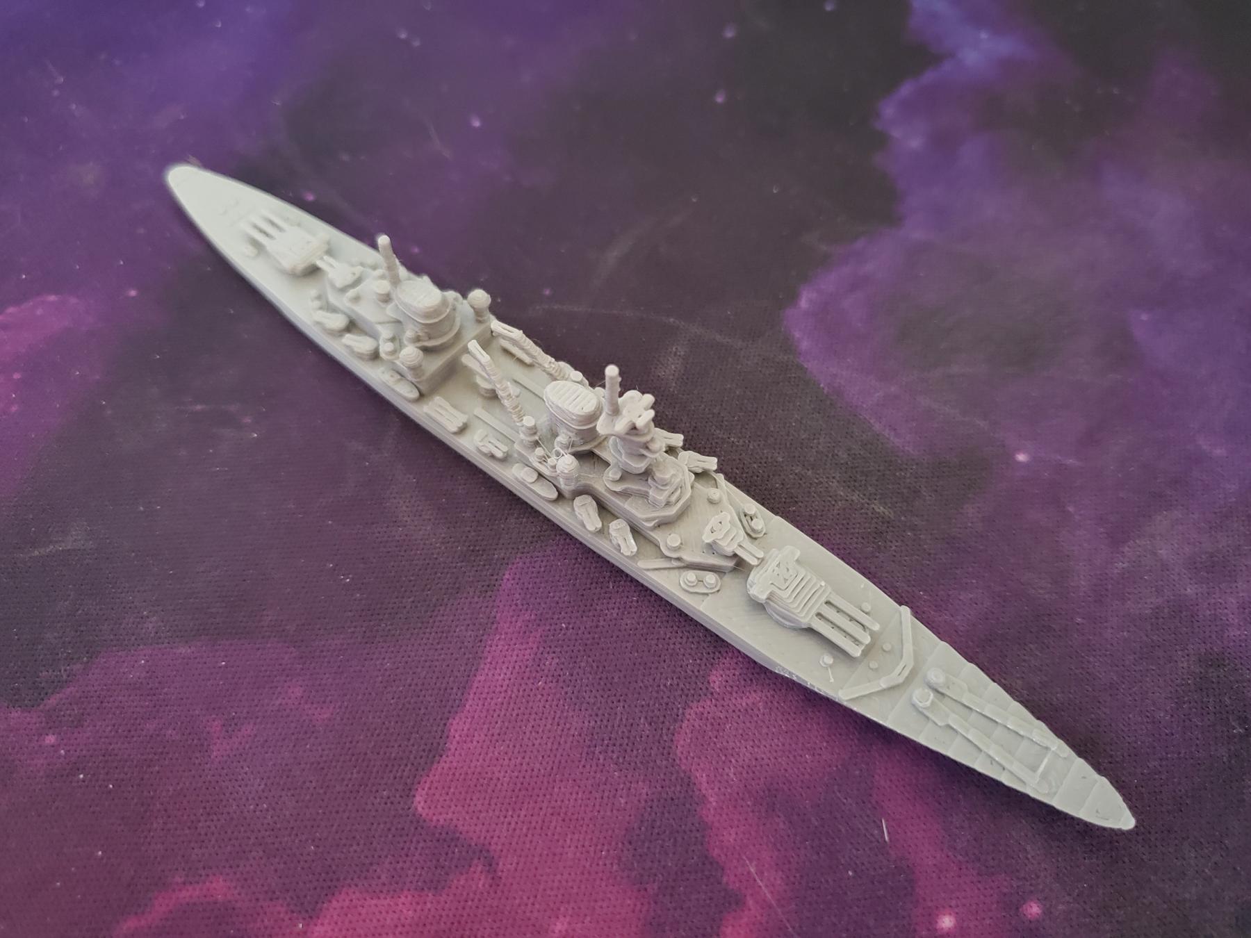 German Plan Z P-Class Cruiser by Ghukek's Miniatures - Wargaming3D