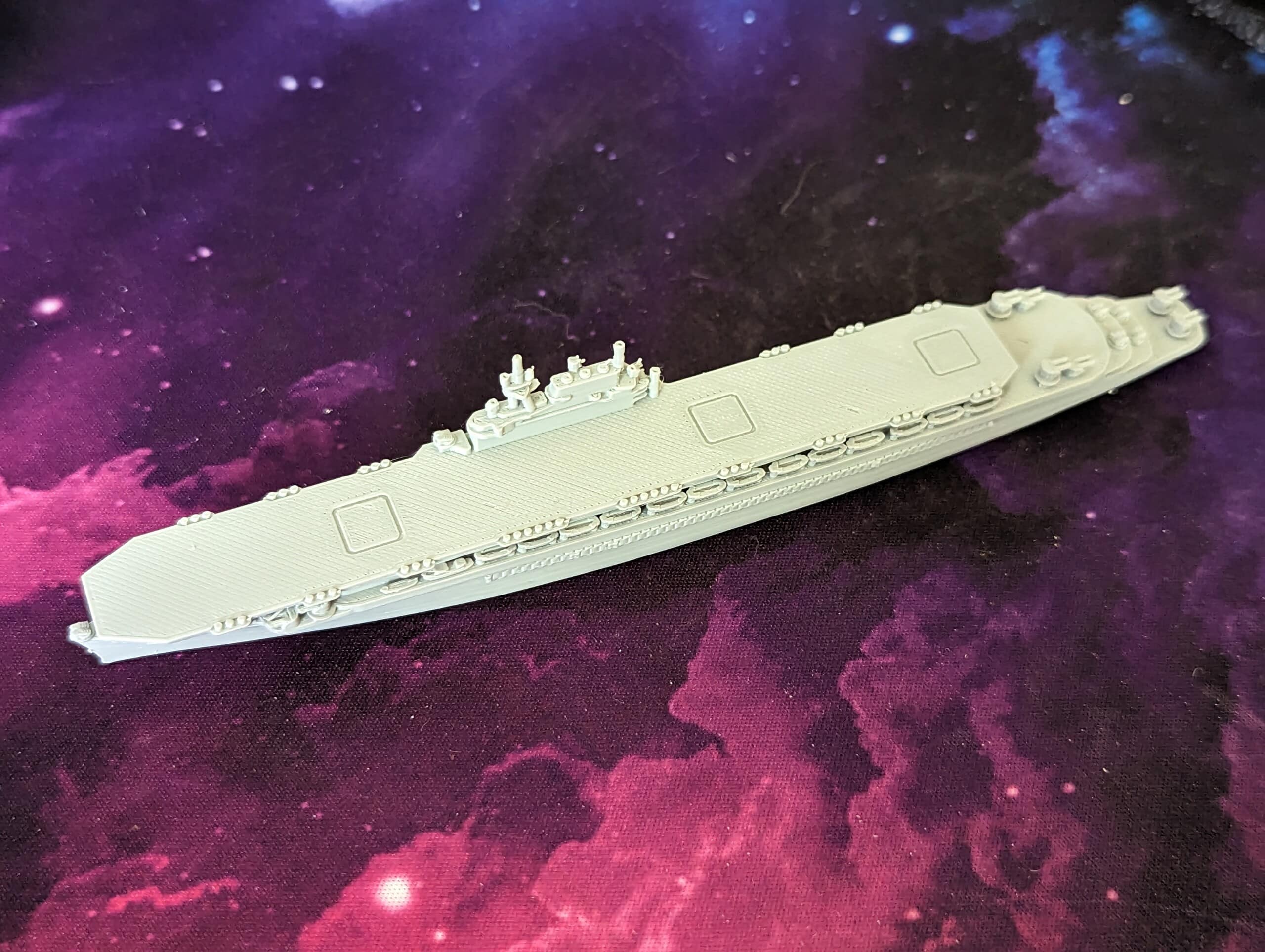 French Aircraft Carrier La Fayette by Ghukek's Miniatures - Wargaming3D