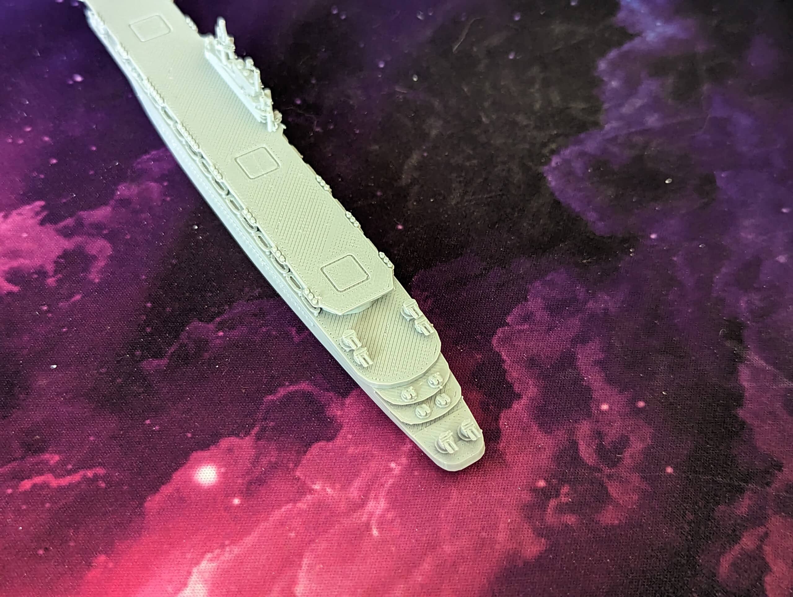 French Aircraft Carrier La Fayette by Ghukek's Miniatures - Wargaming3D