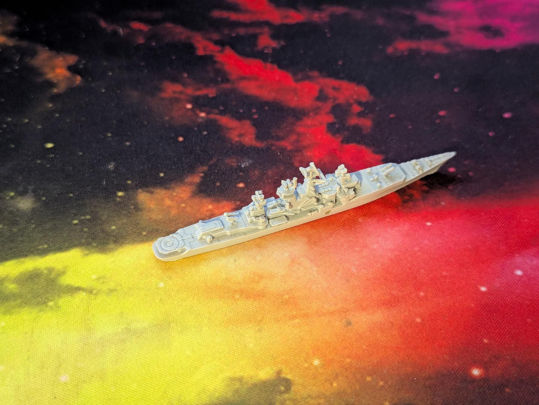 Soviet Kresta II-Class Cruiser by Ghukek's Miniatures - Wargaming3D