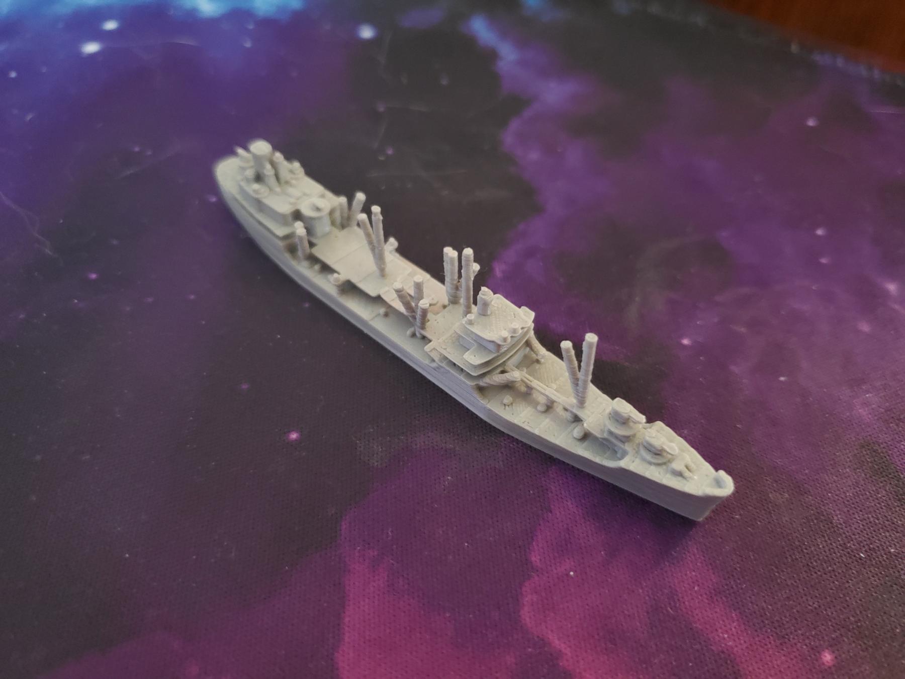 US Cimarron-Class Oiler by Ghukek's Miniatures - Wargaming3D