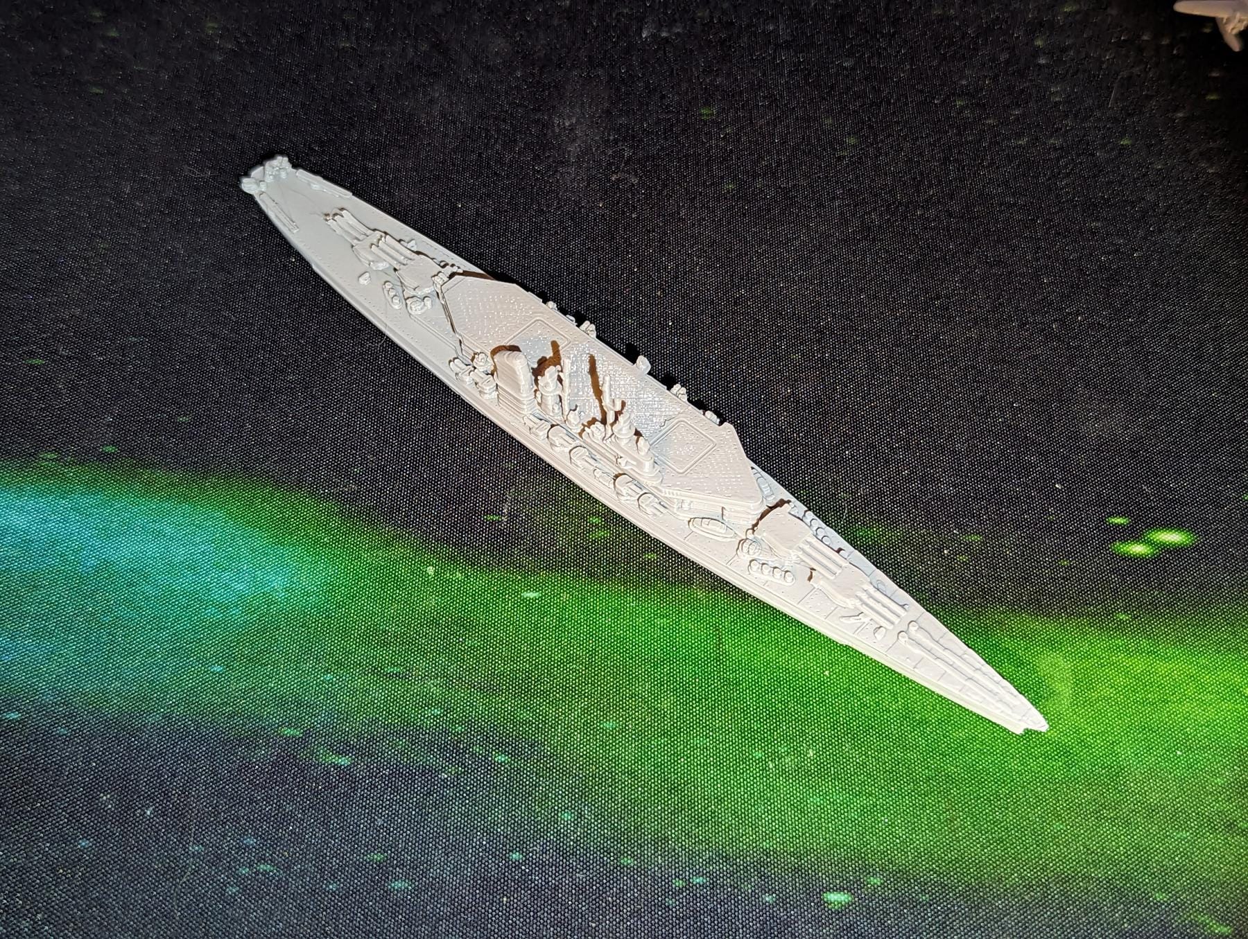 US Hybrid Battleship Project 1058 Design B by Ghukek's Miniatures ...