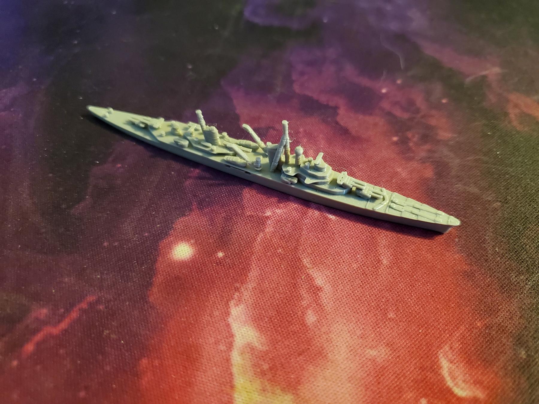 German Plan Z M-Class Cruiser by Ghukek's Miniatures - Wargaming3D