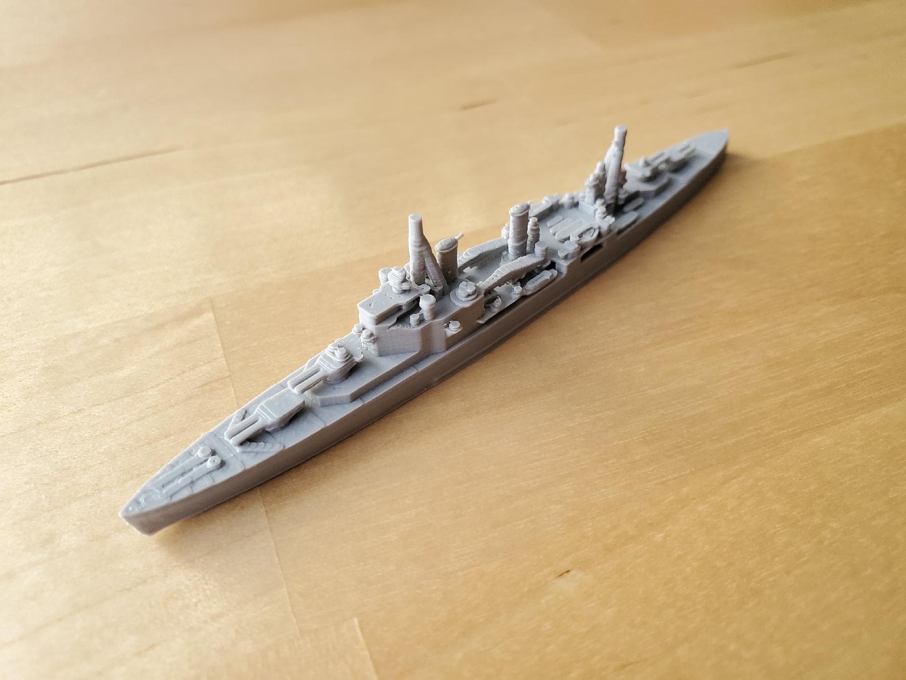 British London-Class Cruiser by Ghukek's Miniatures - Wargaming3D