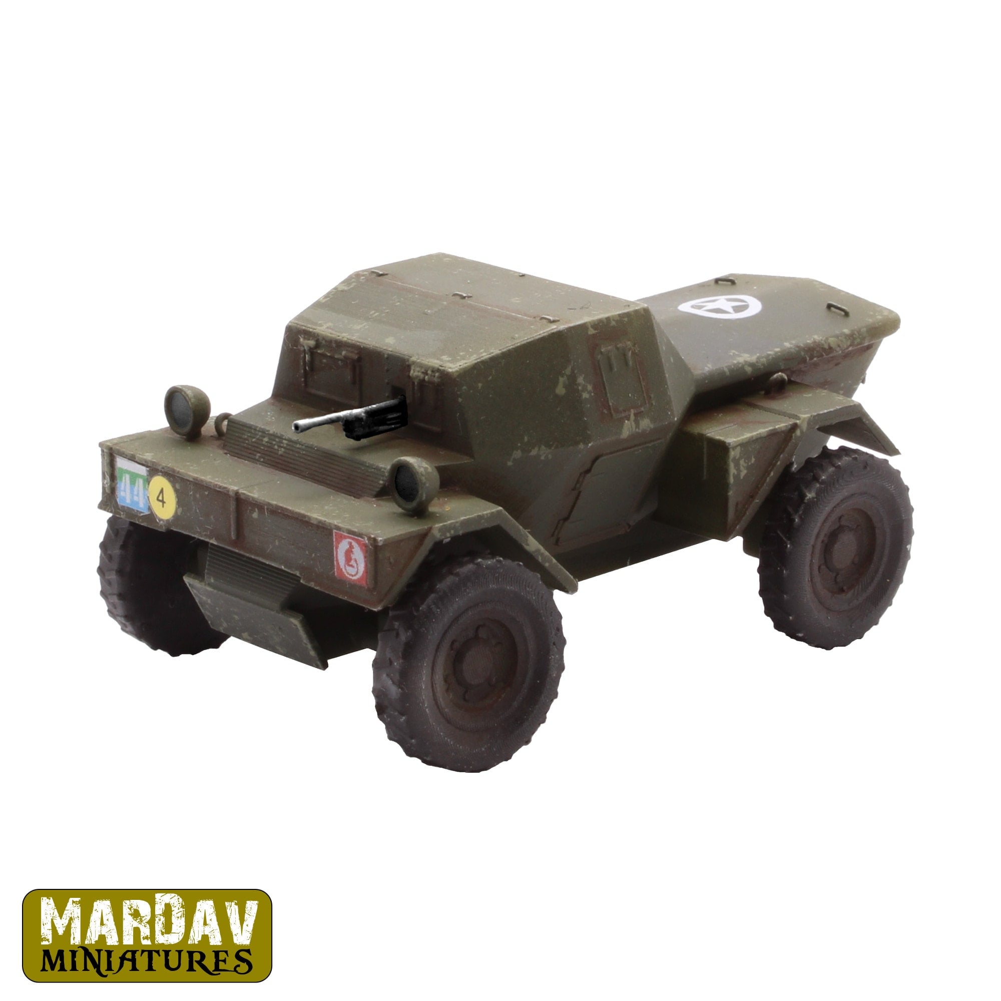 British Daimler Dingo scout car by MarDav Miniatures - Wargaming3D