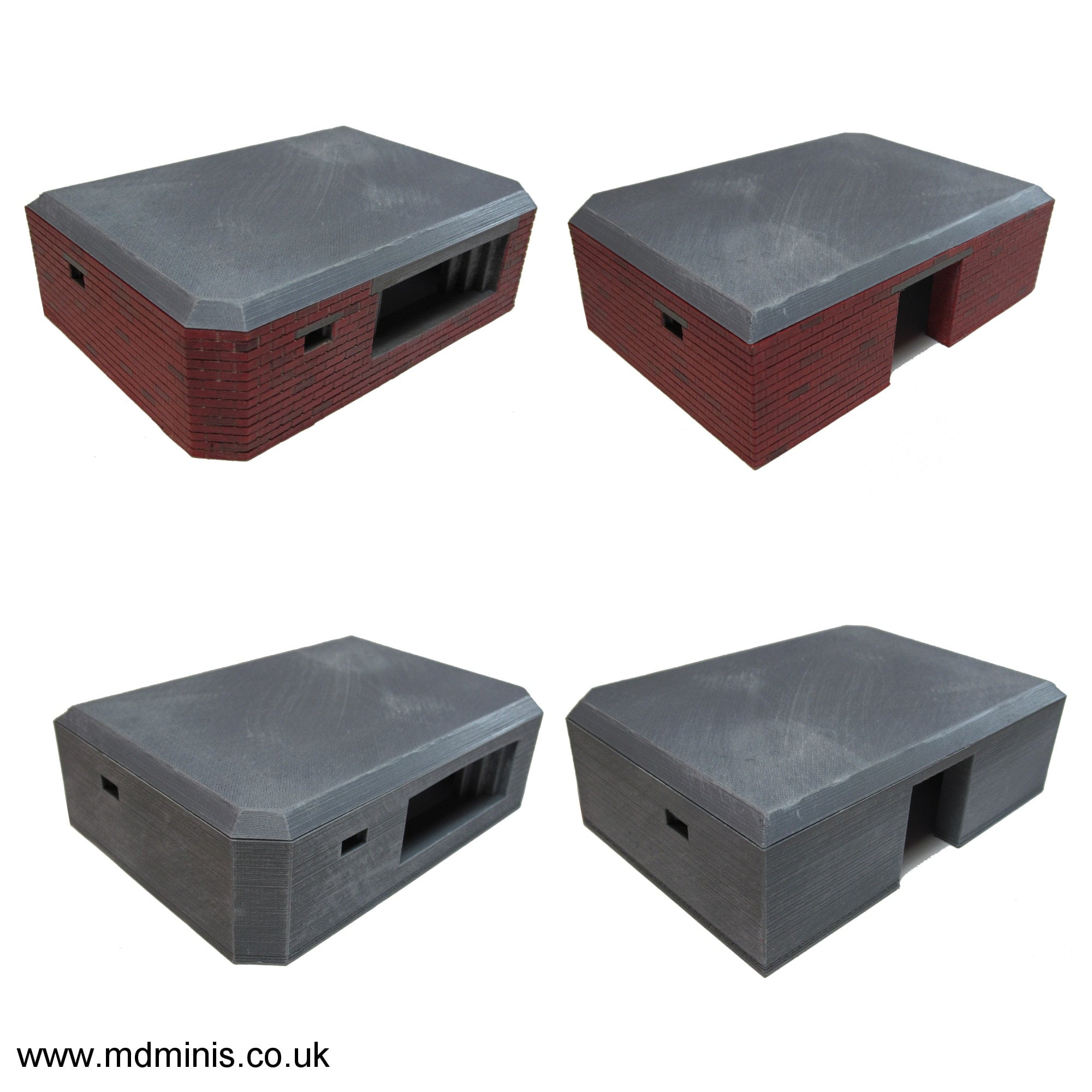 British Type 28 Pillbox by MarDav Miniatures - Wargaming3D