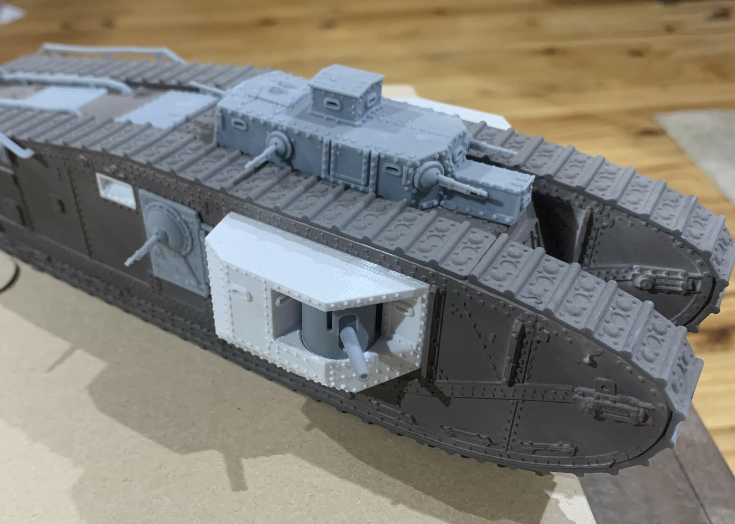British Mk VIII Tank by mattorsilver - Wargaming3D