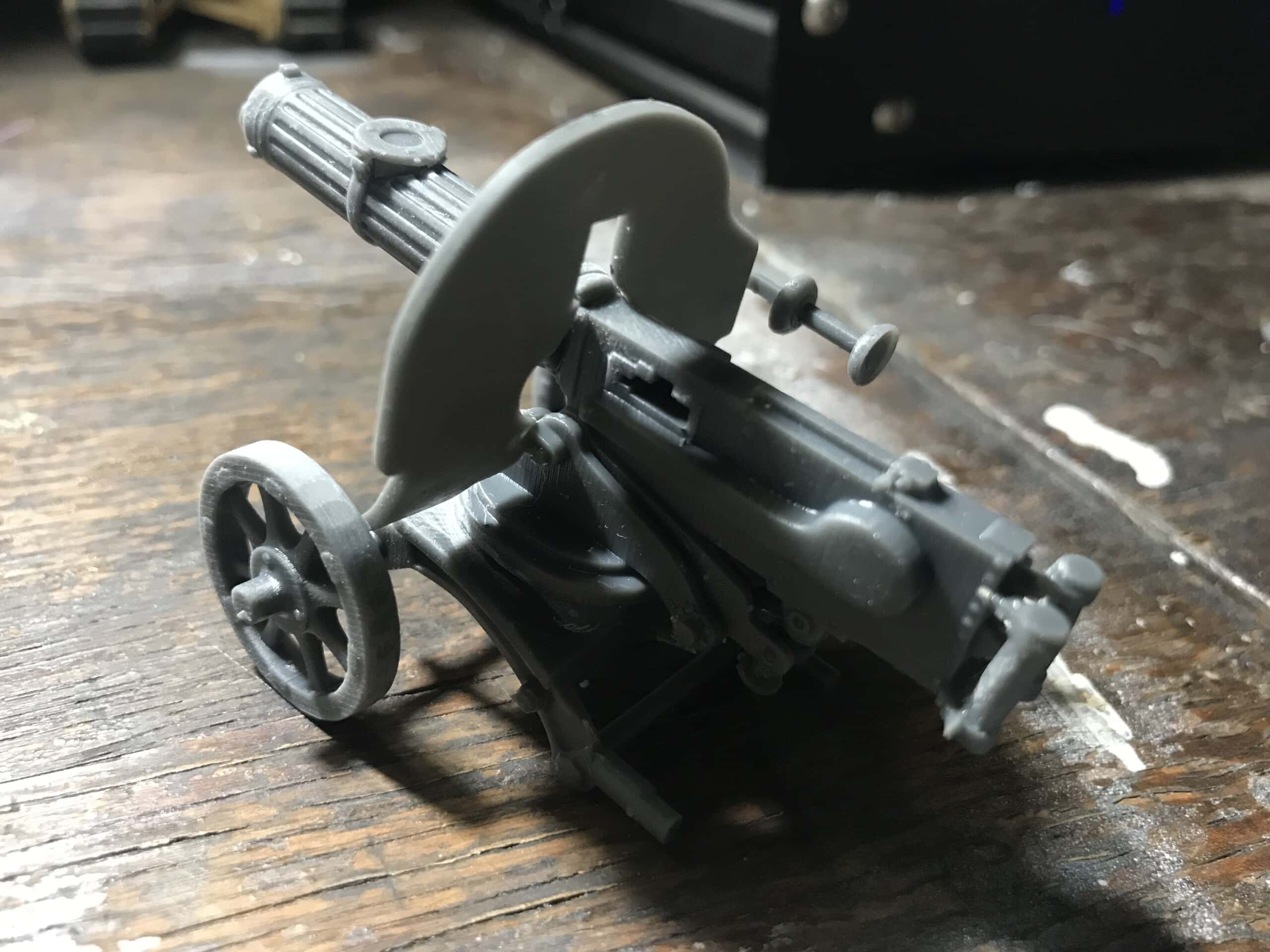 Maxim Machine Gun by Mattorsilver - Wargaming3D