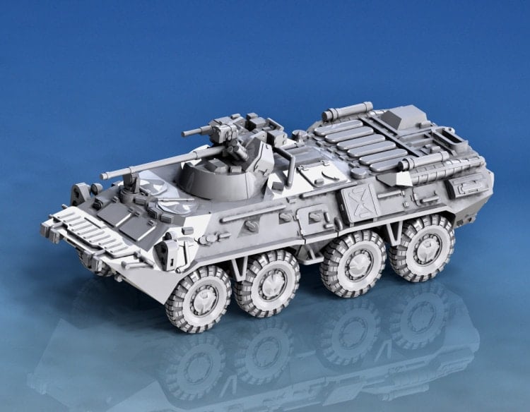 1-100 BTR-80, BTR-80A, BTR-82A by m_bergman - Wargaming3D